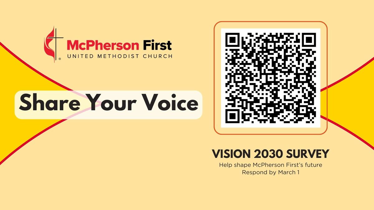 Vision 2030 Survey | Intergenerational | McPherson First United ...